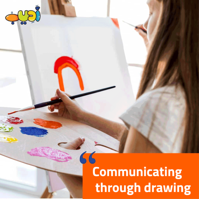 Communicating through drawing – AdeebKids